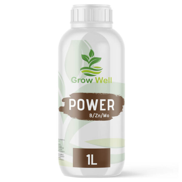 Λίπασμα για καρπόδεση Grow Well POWER (Β/Ζn/Μο) 1lit - myAGROmarket.gr