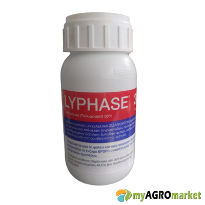 LYPHASE 36SL 250ml (Roundup) ζιζανιοκτόνο - myAGROmarket.gr